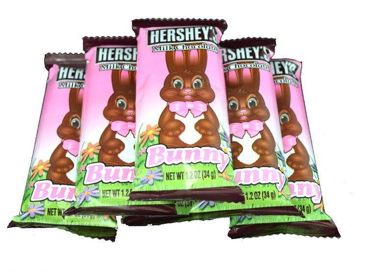 Hershey's Milk Chocolate Bunnies - 36 / Box – Candy Favorites