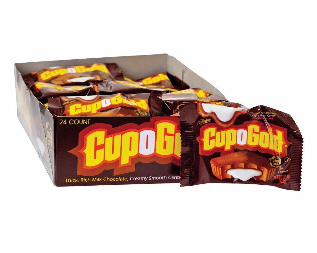 Hoffman's Cup-o-Gold Candy Bars | Net Weight 1.25 oz. - 24 / Box ...