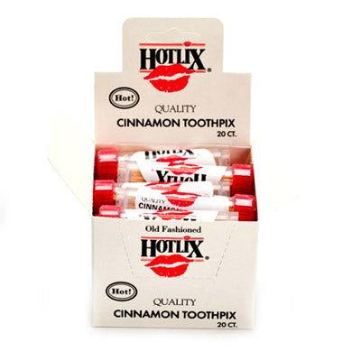 Hot Lix Cinnamon Toothpix - 20 / Box – Candy Favorites