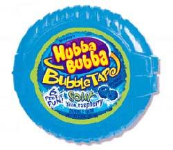 Hubba Bubba Bubble Tape - Sour Blue Raspberry – Candy Favorites