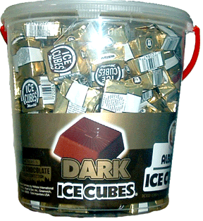 Dark Chocolate Ice Cubes - Alberts Original Dark Chocolate Ice Cubes ...