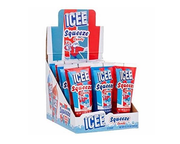 Koko's Icee Squeeze Candy | Net Weight 2.1 oz. - 12 / Box – Candy Favorites