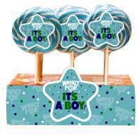 It's a Boy Whirly Pops - 24 / Box – Candy Favorites
