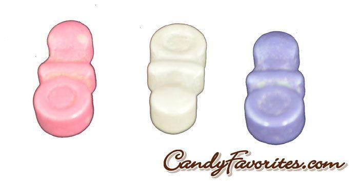 It's a Girl Shimmer Candy Pacifiers - 2 lb. – Candy Favorites