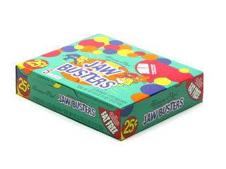 Jawbusters Medium Sized Box - 24 / Box – Candy Favorites
