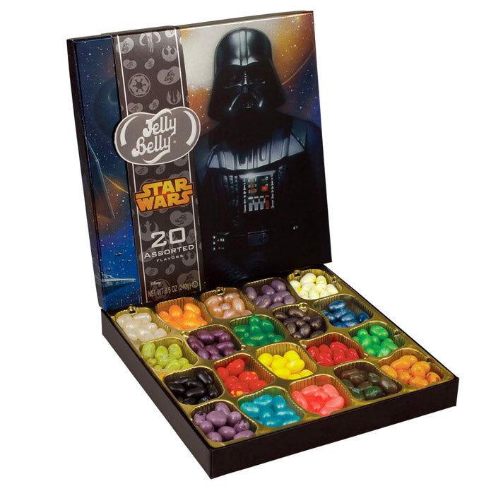 Disney Jelly Belly Star Wars Galaxy Mix 20 Assorted Flavors Gift Box ...