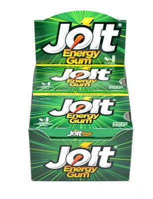 Jolt Spearmint Gum - 12 / Box – Candy Favorites