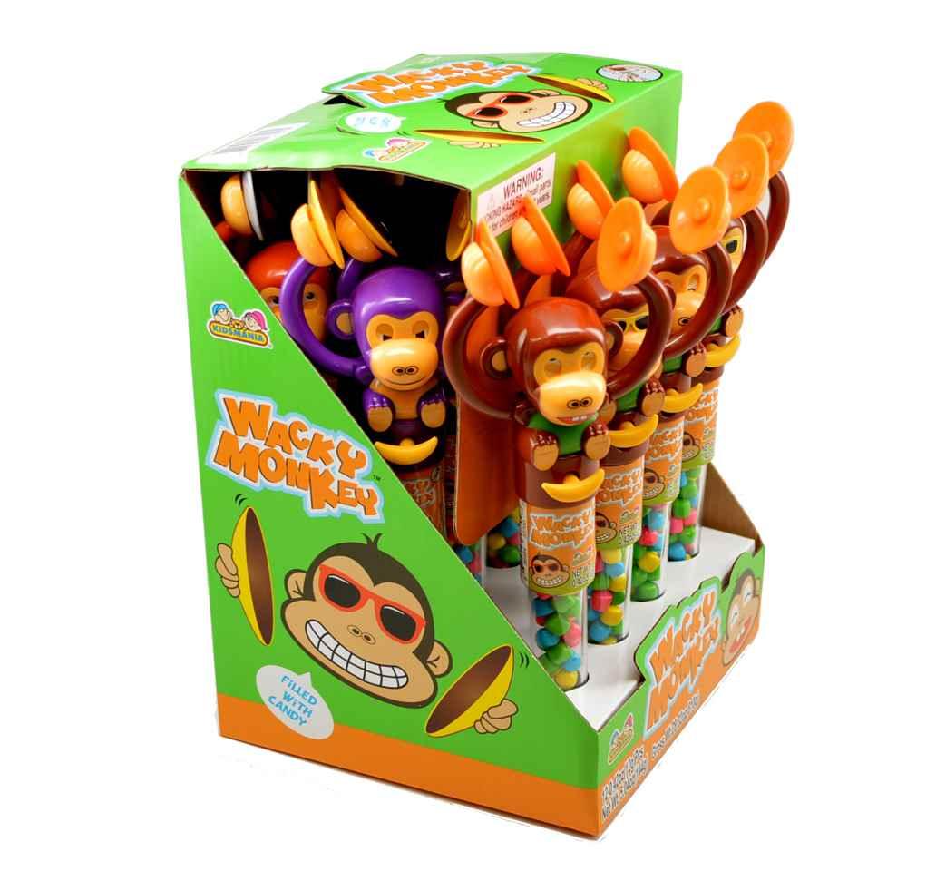 Kidsmania Wacky Monkey Lollipops - 12 / Box – Candy Favorites