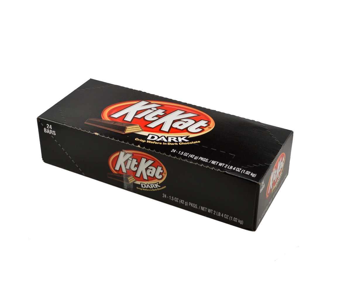 Dark Chocolate Kit Kat Candy Bars | Kit Kat Dark - 24 / Box – Candy ...