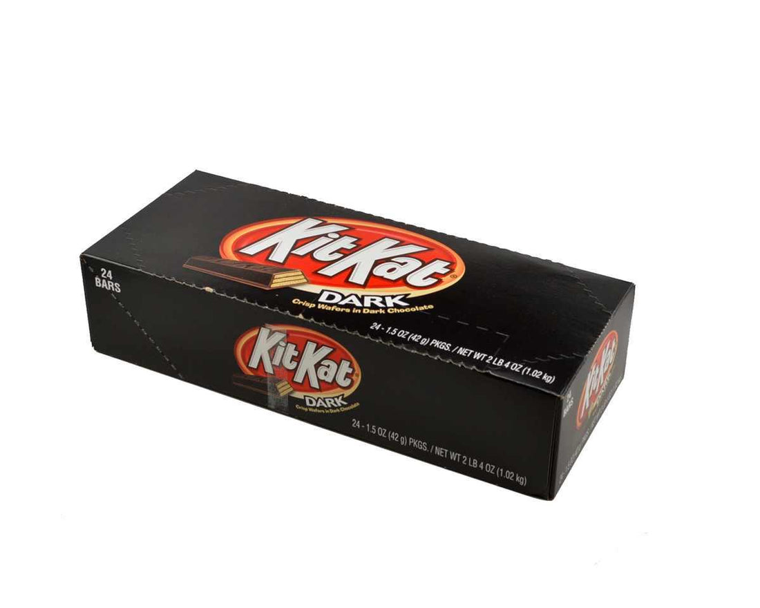 Dark Chocolate Kit Kat Candy Bars | Kit Kat Dark - 24 / Box – Candy ...