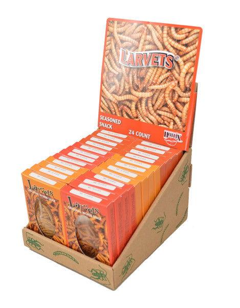 Larvets Assorted Worm Snacks - 24 / Box – Candy Favorites