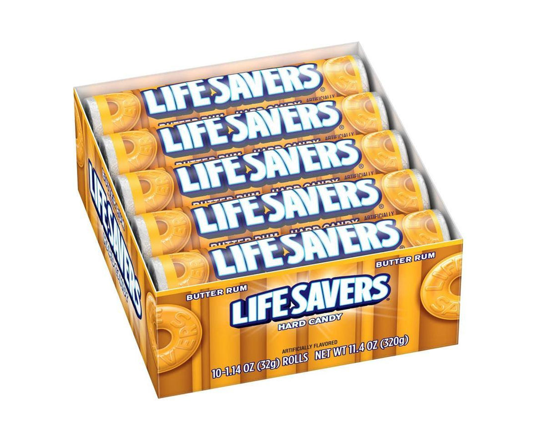 Lifesavers Butter Rum 1.14 oz. Hard Candy - 20 / Box – Candy Favorites