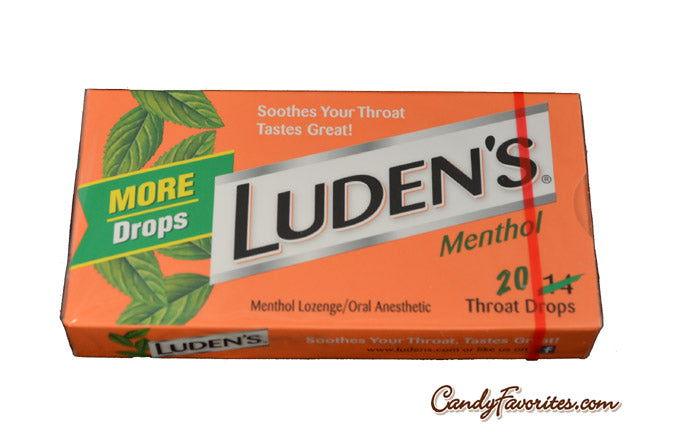 Ludens Cool Menthol Cough Drops - 20 / Box – Candy Favorites