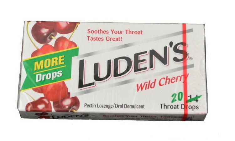 Ludens Wild Cherry Cough Drops - 20 / Box – Candy Favorites