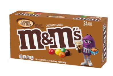 M&M's Caramel Cold Brew 1.41 oz. Chocolate Candies - 24 / Box – Candy ...