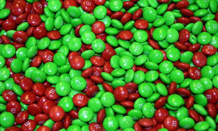 Christmas M&M's ® Milk Chocolate Candies Plain Bulk - 5 lb. – Candy ...