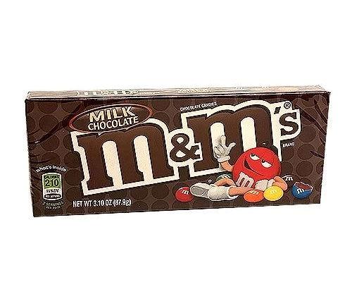 M&M's ® Plain 3.1 oz. Theater Box - 12 / Box – Candy Favorites