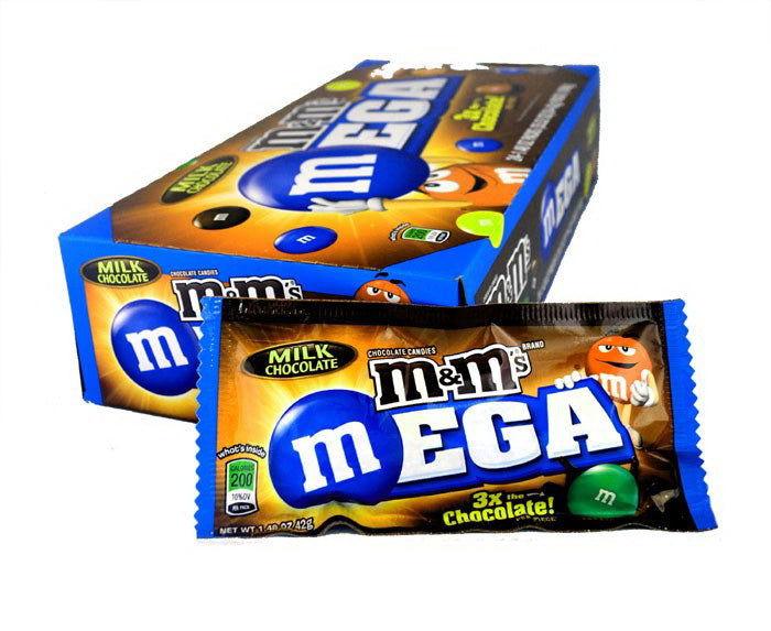 M&Ms® Mega - 24 / Box – Candy Favorites