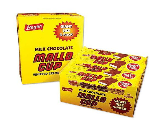 Mallo Cup Giant Size 4-Pack - 24 / Box – Candy Favorites