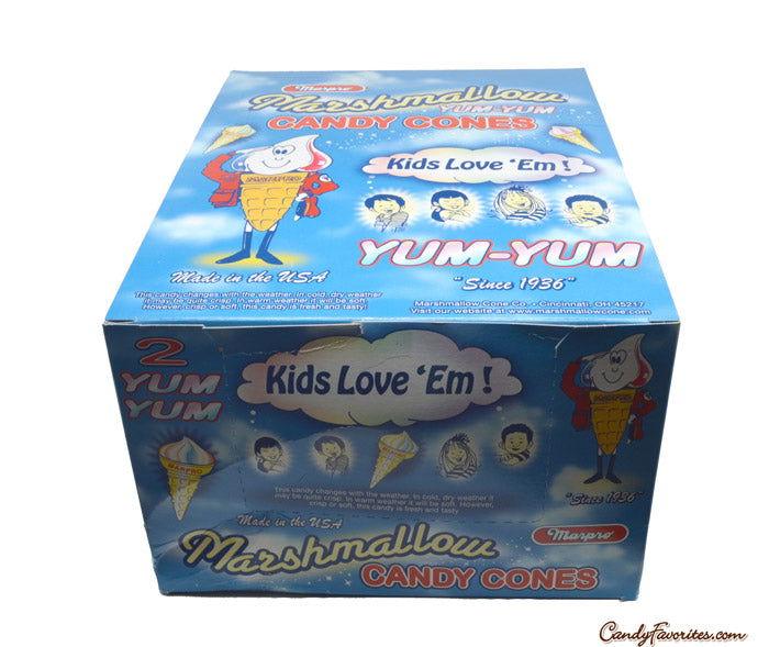 Marpro Marshmallow Cones | Marshmallow "Yum Yum" Ice Cream Cones - 24 ...