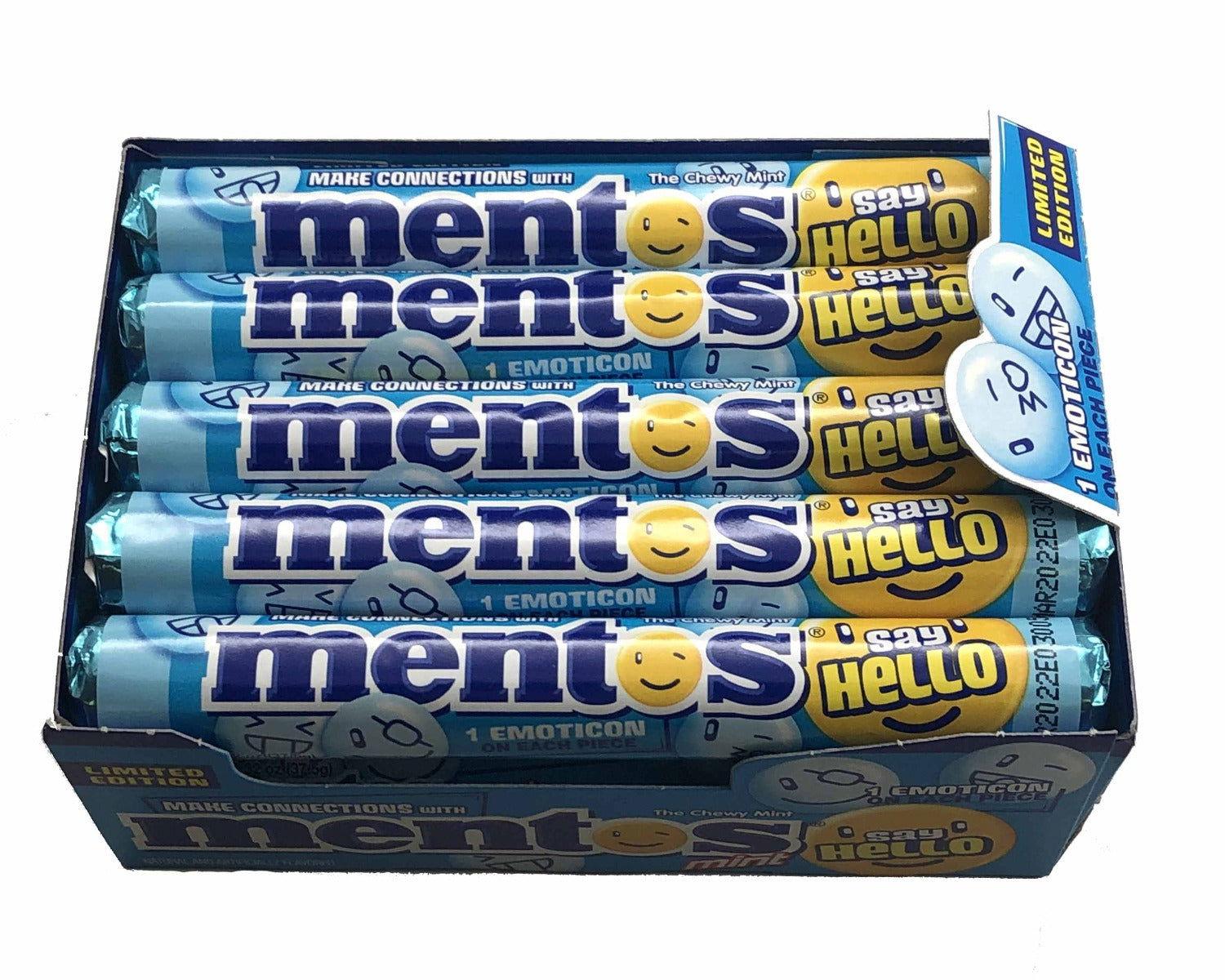 Limited Edition Mentos "Make a Connection" Peppermint Chews | Say Hello ...