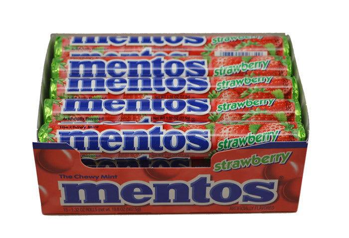 Mentos | Peppermint Mentos | Strawberry Mentos – Candy Favorites