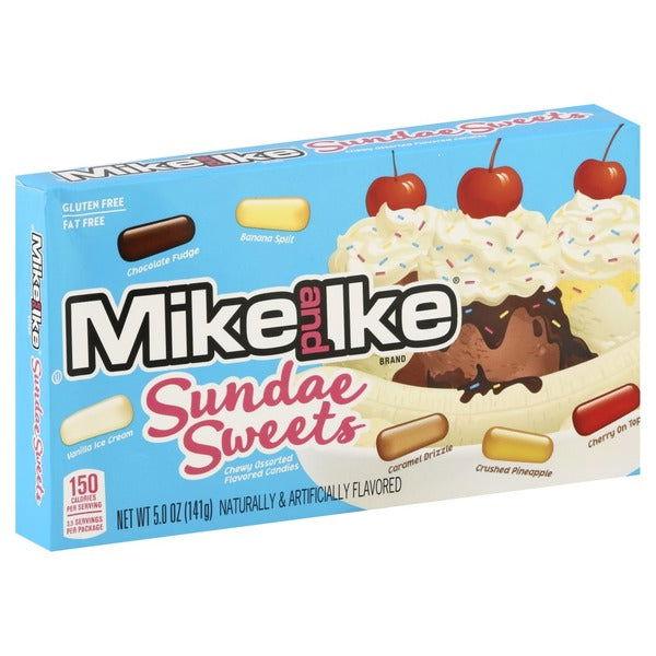 Mike & Ike Sundae Sweets 5 oz. Theater Box - 12 / Box – Candy Favorites