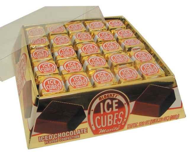 Milk Chocolate Ice Cubes - RL Alberts Original Ice Cubes – Candy Favorites