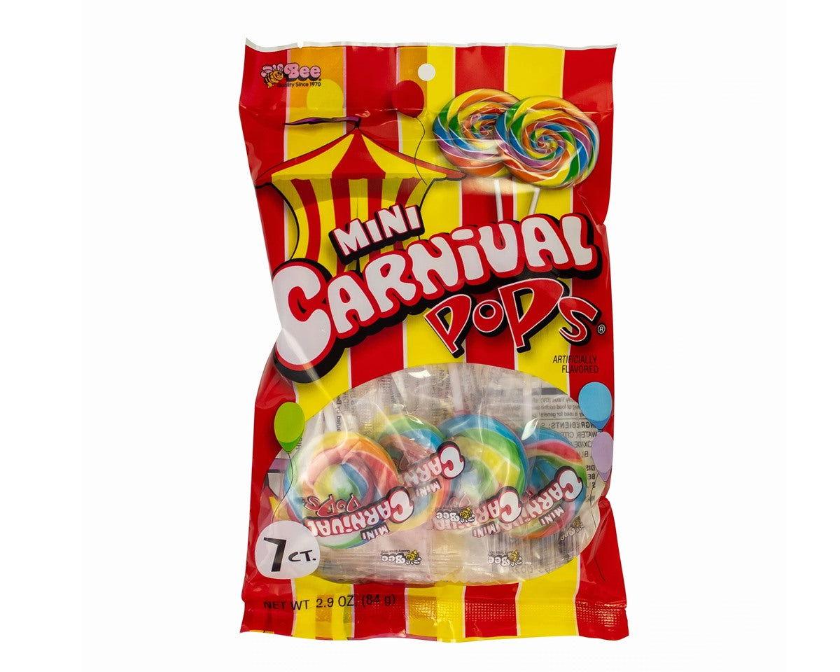 Mini Carnival Pops 2.9 oz. Bags - 12 / Box – Candy Favorites