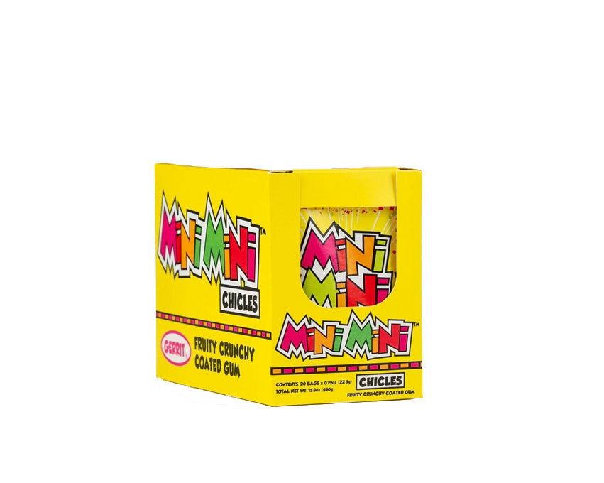 Mini Mini Chicles Fruit Flavored .79 oz. Chewing Gum - 20 ct. – Candy ...