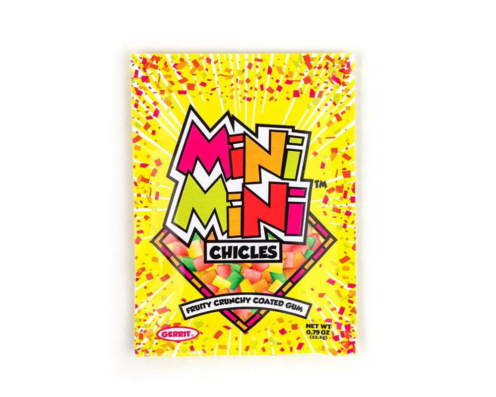 Mini Mini Chicles Fruit Flavored .79 oz. Chewing Gum - 20 ct. – Candy ...
