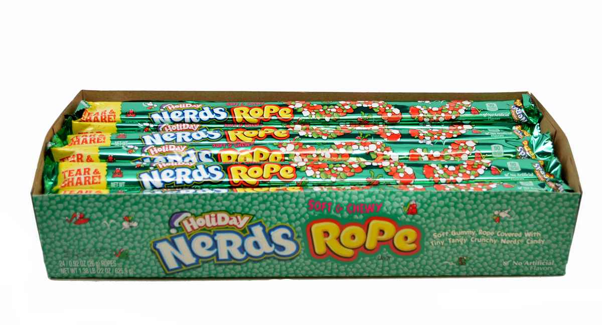 Soft & Chewy Nerds Holiday Ropes - 24 / Box – Candy Favorites