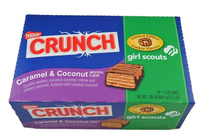 Nestle Crunch Caramel and Coconut Bars - 24 / Box – Candy Favorites