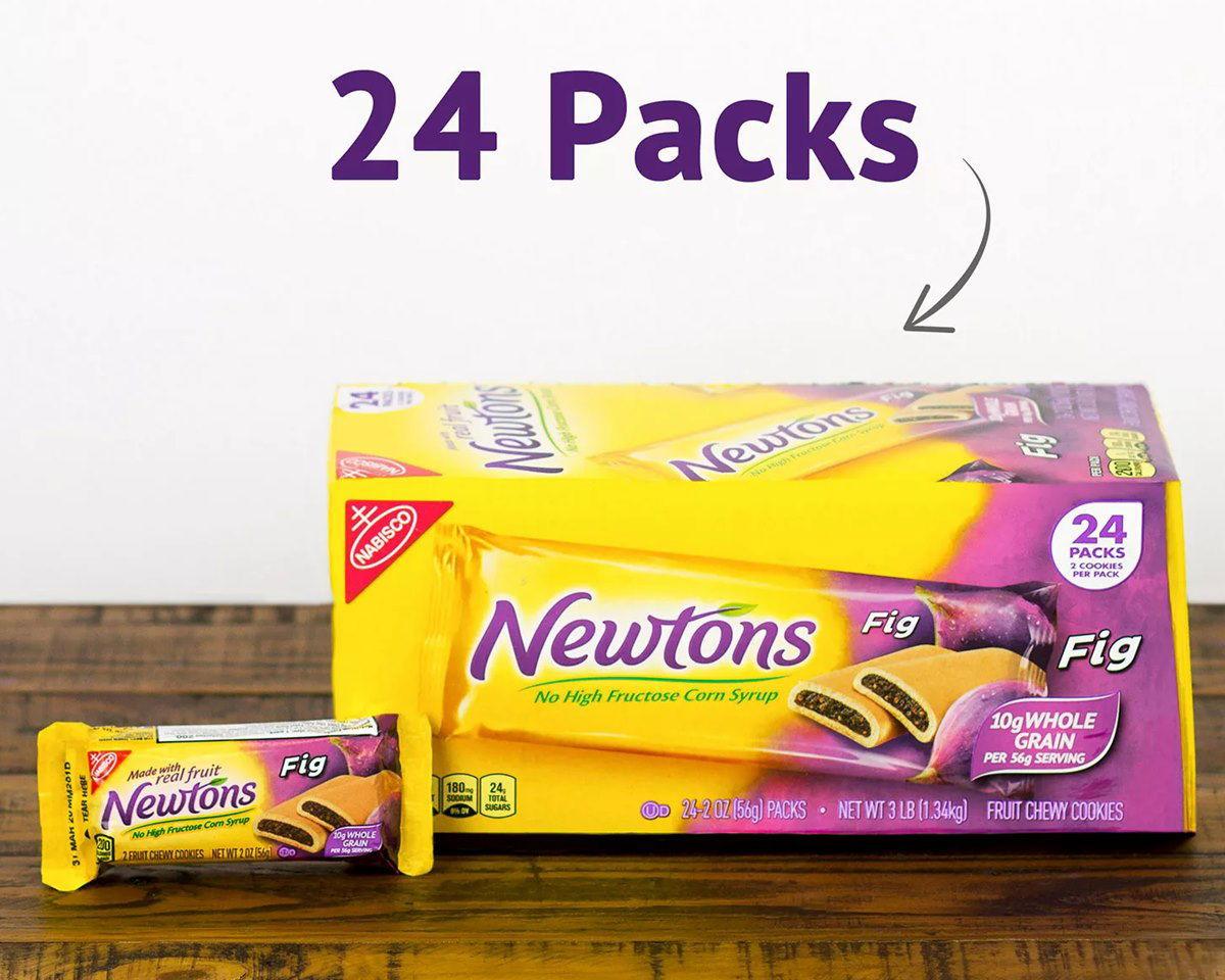 Newtons Soft and Chewy Fig Cookies 2 oz. Pack - 24 / Box – Candy Favorites