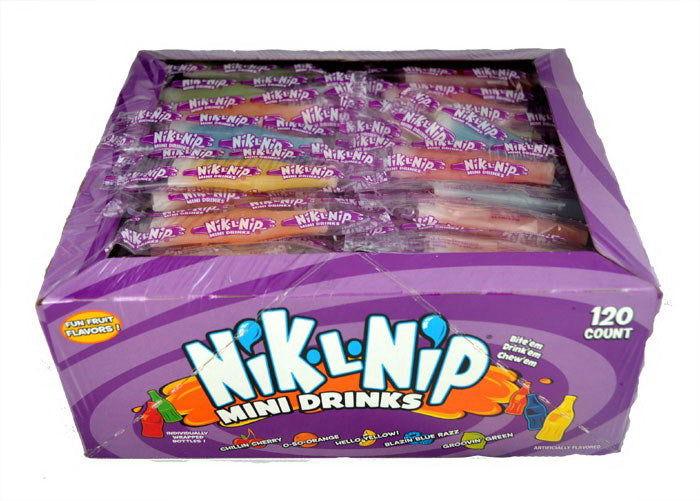 Nik L Nips Mini Drinks - 120 / Box – Candy Favorites