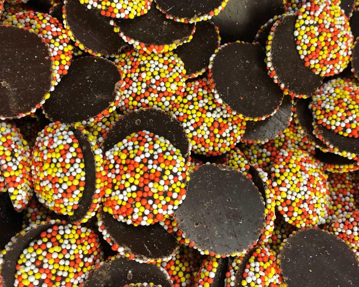Halloween Dark Chocolate Nonpariels - 4 lb. – Candy Favorites