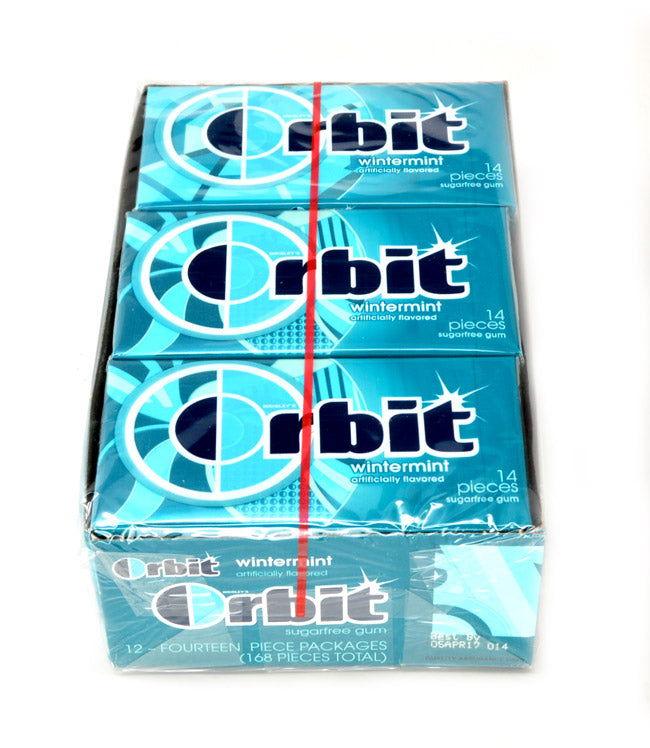Orbit Wintergreen Gum - 12 / Box – Candy Favorites
