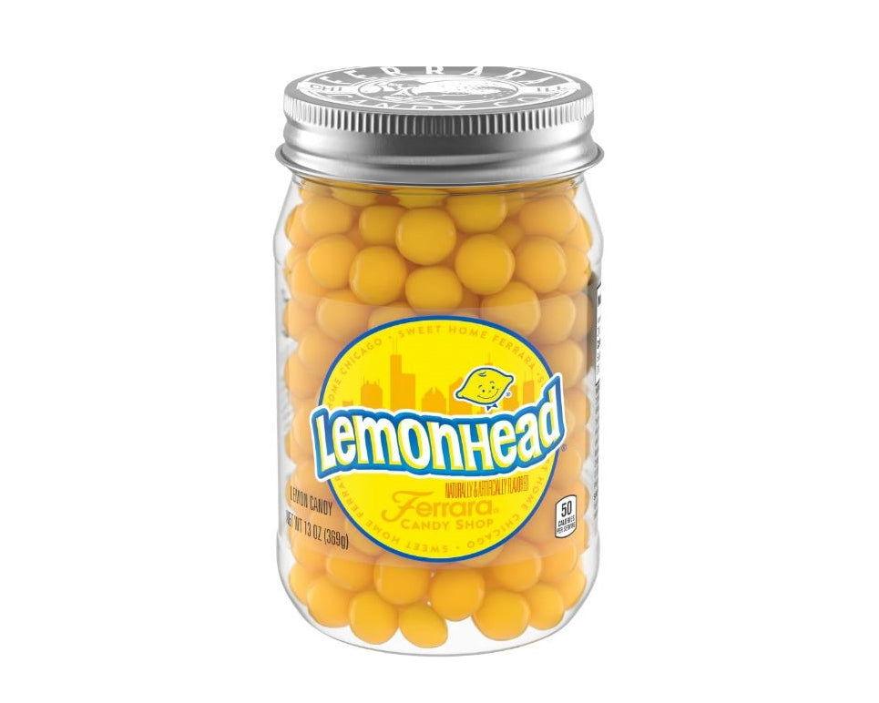 Original Lemonheads 13 oz. Gift Jars - 6 / Box – Candy Favorites