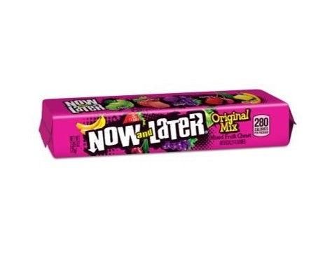 Original Now and Later Long Lasting Chews Bars - 24 / Box – Candy Favorites