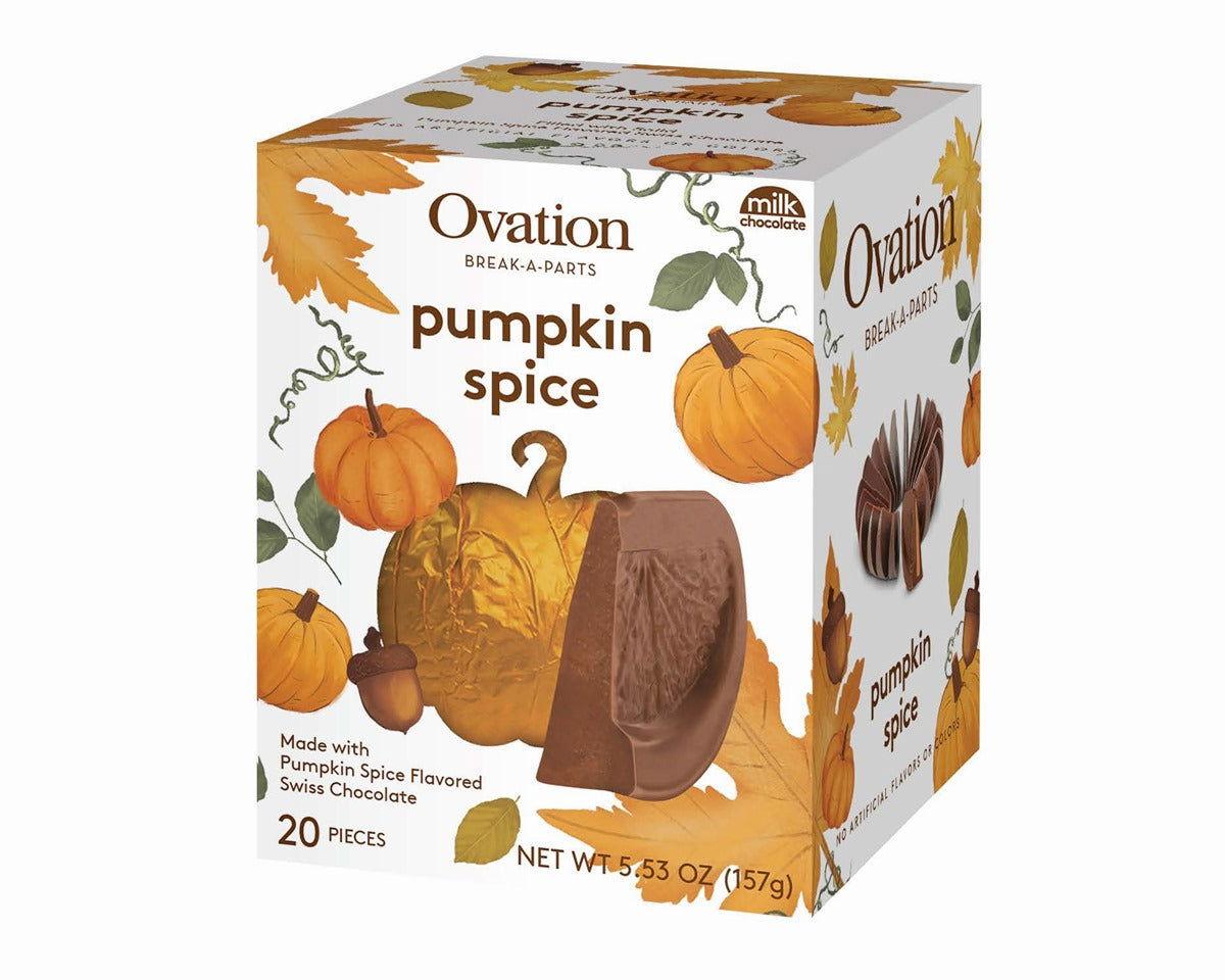 Ovation Break -A- Parts Pumpkin Spice Chocolates - 4 / Box – Candy ...