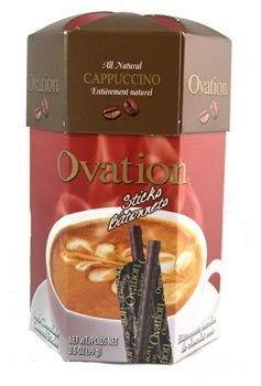 Ovation Cappuccino Dark Chocolate Covered Sticks - 5 / Case – Candy ...