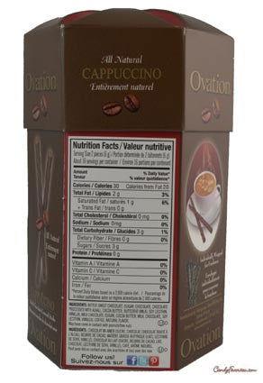 Ovation Cappuccino Dark Chocolate Covered Sticks - 5 / Case – Candy ...