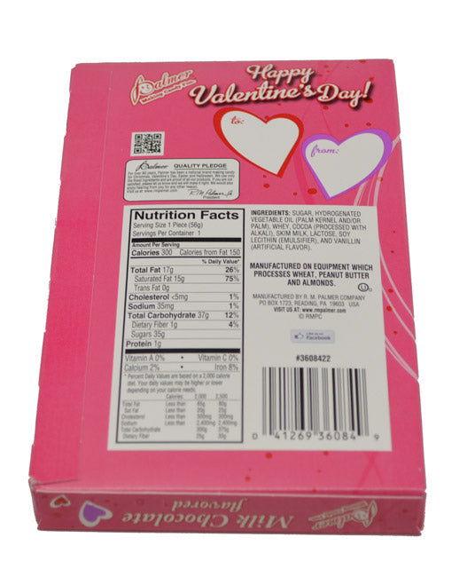 Palmer Classic Wrapped Milk Chocolate Flavored Hearts - 24 / Box ...