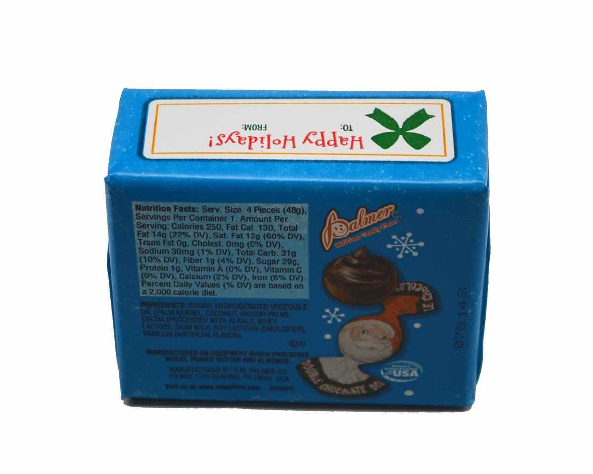 Palmer Happy Holidays Double Chocolate Flavored Truffles Gift Box - 18 ...