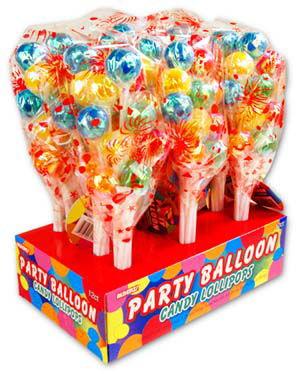 Party Balloon Candy Lollipop Bouquets - 18 / Box – Candy Favorites