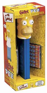 Pez Homer Simpson Dispenser Jumbo – Candy Favorites