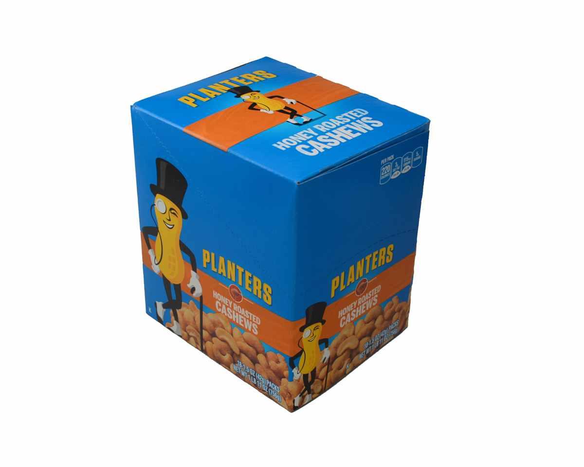 Planters Honey Roasted Cashews - 18 / Box – Candy Favorites