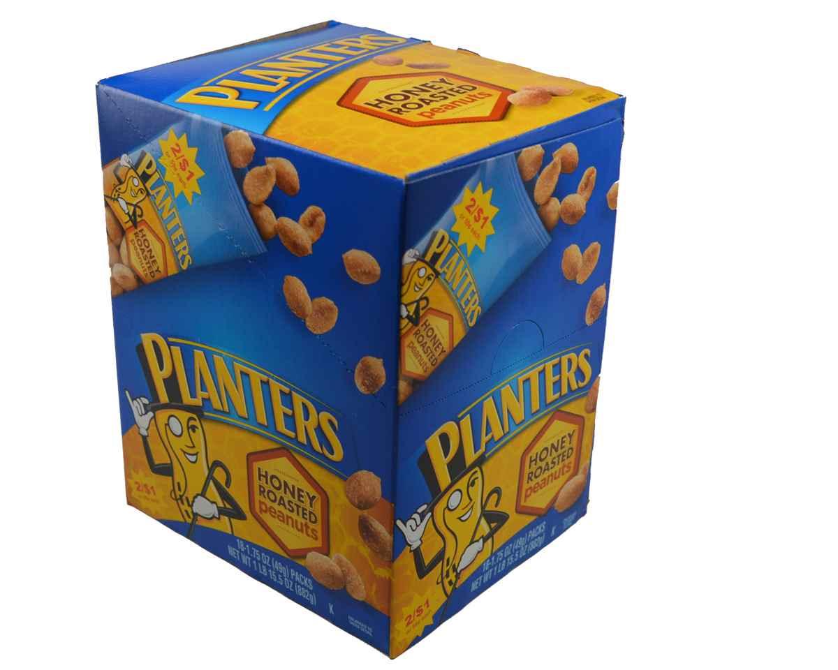 Planters Honey Roasted Peanuts - 18 / Box – Candy Favorites