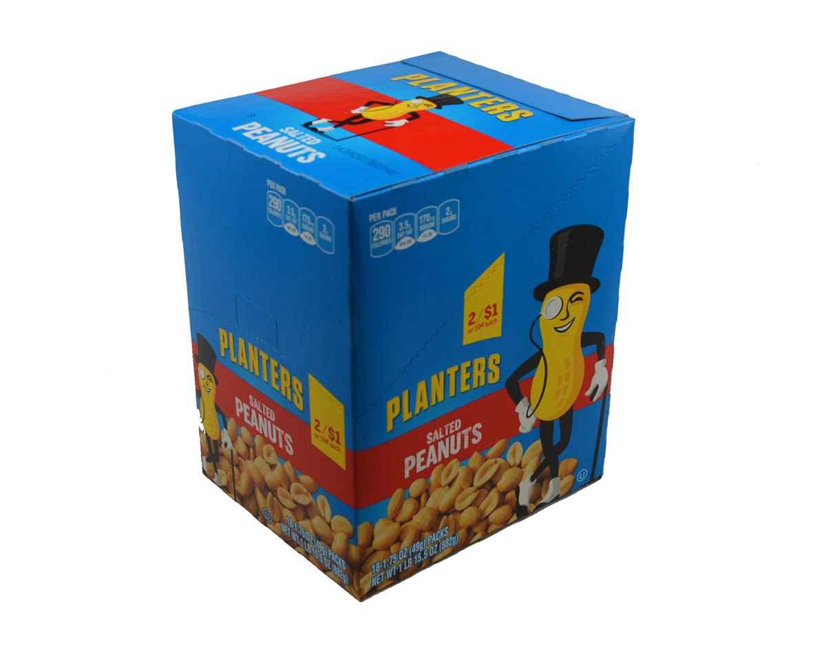 Planter's Salted Peanuts - 18 / Box – Candy Favorites