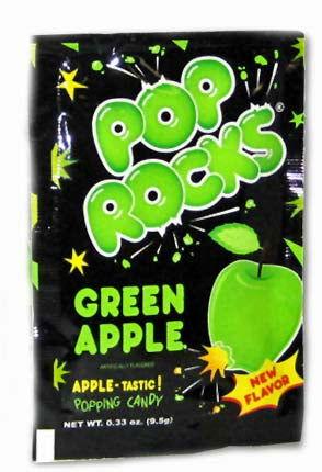 Pop Rocks Green Apple 33 oz. Popping Candy - 24 / Box – Candy Favorites